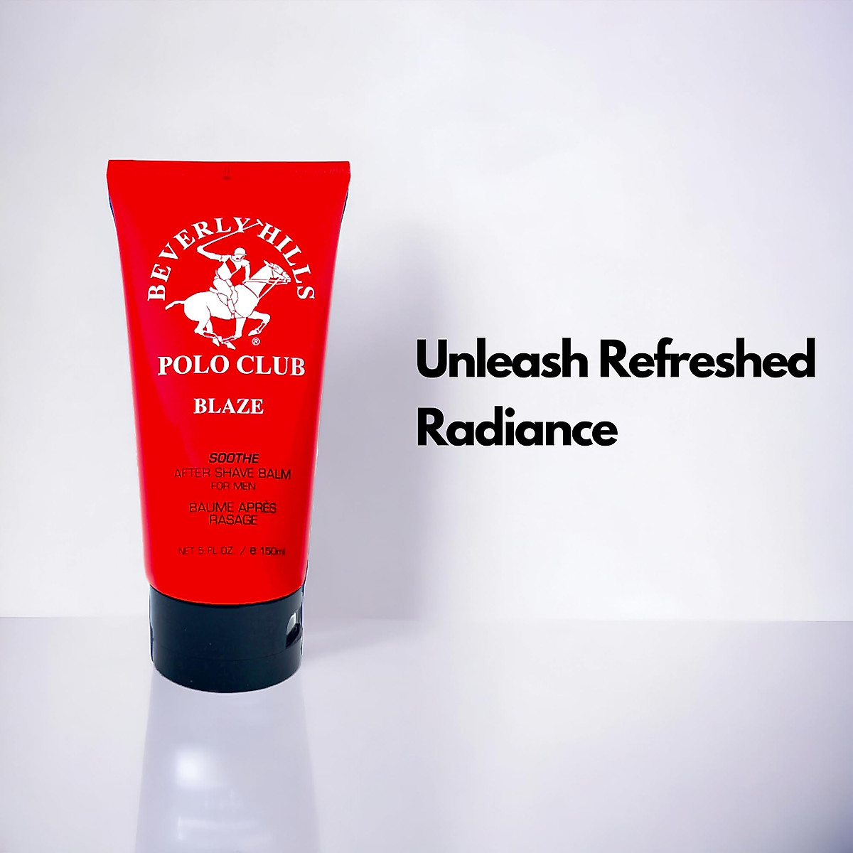 BHPC Blaze by Beverly Hills Polo Club, 5 oz After Shave Balm for Men