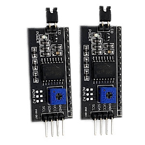 KIRO&SEEU 2pcs 1602 LCD 2004 20x4 i2c LCD Display Adapter IIC//TWI/SPI/I2C Serial Interface Module Shield Compatible with Arduino UNO R3 MEGA2560