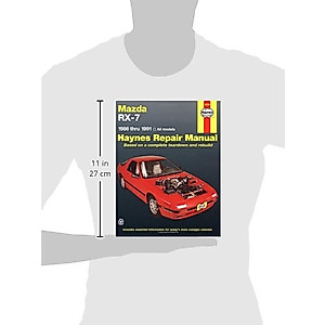 Mazda RX-7 models Including Turbo (86-91) Haynes Repair Manual (Haynes Repair Manuals)