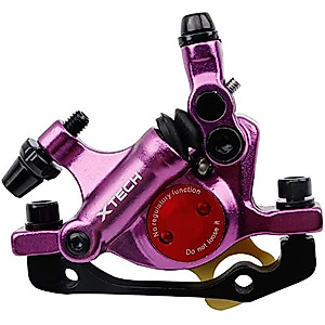 SONAU 1 Pair Front & Rear HB100 MTB Bike Hydraulic Disc Brake Calipers Road Bicycle Line Pulling Brake Clamp