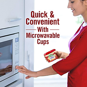 Chef Boyardee Mini ABC's and 123's with Meatballs, Microwave Food, 7.5 OZ Microwavable Bowl (12 Bowls)