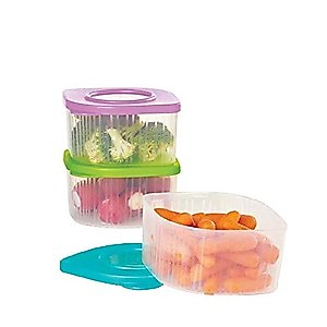 NewTupperware Fresh N Cool Small Container 2 cup/470ml Set of 3