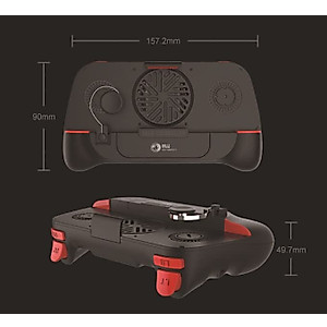 Feiyx Mobile Game Controller,Smartphone Gaming Controller, Ergonomic Design, Individual Fit,for iOS Android Mobile Phone