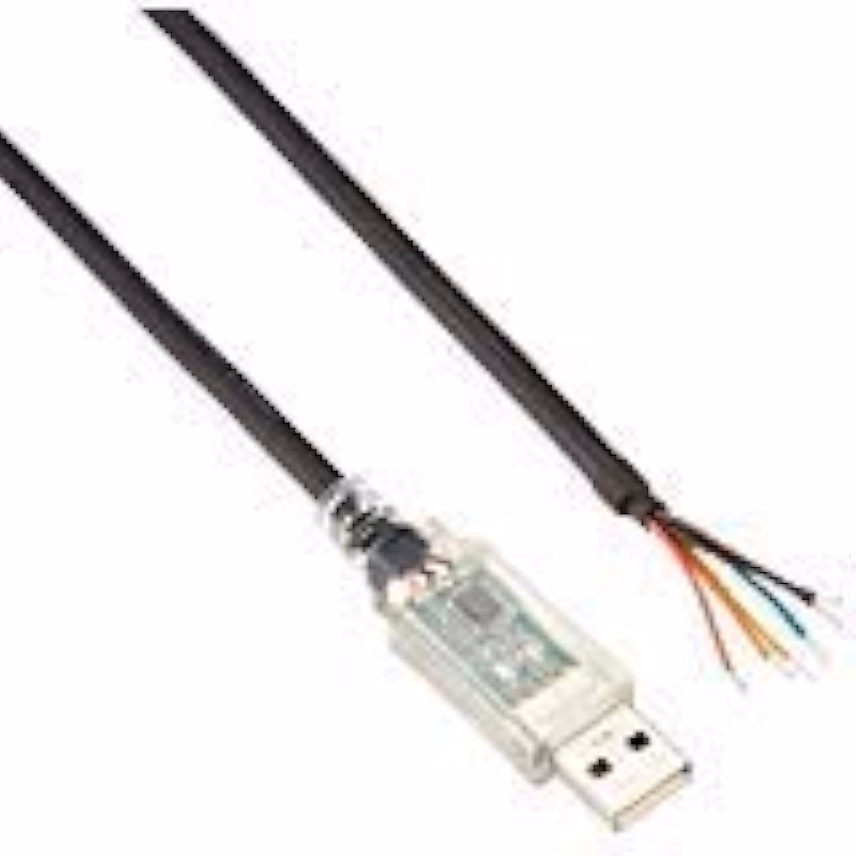 FTDI USB-RS232-WE-1800-BT Cable, USB to RS232 Serial, 1.8M, Wire END (5V)