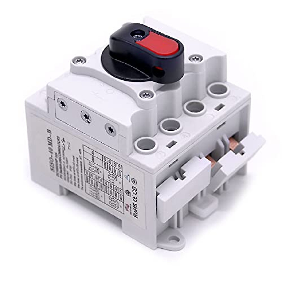 Solar DC Isolator Switch 1000V/32A PV DC Battery Disconnect Switch for use in Inverters, Combiner Boxes and Battery Energy Storage Systems