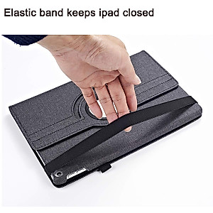 New Case for iPad 9.7 inch 2018 2017/ iPad Air 2 Case - 360 Degree Rotating Stand Protective Cover Smart Case with Auto Sleep/Wake for Apple iPad 5th/6th Generation (Marble Pink)