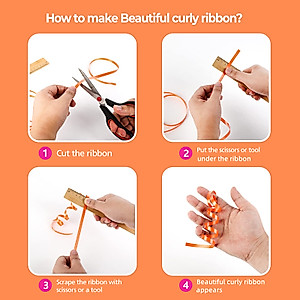 WELTOKE 48 Rolls Curling Ribbon Sparkly Balloon String Roll Gift Wrapping Ribbon for Wrapping, Crafting, Wedding, Party, Festival, Florist Flower(1/5" Wide /8 Laser Colors)