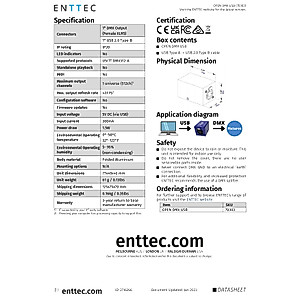Enttec Open DMX USB 70303 Lighting Interface & SIRS-E 70029 5P Male to 3P Female Adapter (Bundle) - No Software Included - Open Source/Hardware Only/Entry Level Model for Beginners