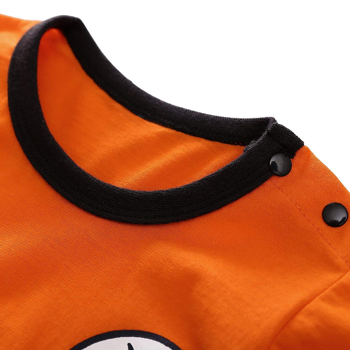 daimenmeng Baby Romper Jumpsuits Cosplay Newborn Cotton Bodysuit One Piece Clothes for Boy Short Sleeve Orange3 0-3 Months/59