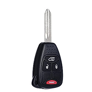 Key Fob Replacement Fits for Chrysler 300 2005-2007 Sebring 200 Aspen Dodge Charger 2006-2007 Avenger Jeep Commander Grand Cherokee 2005-2007 Liberty 2008-2012 Keyless Entry Remote OHT692427AA