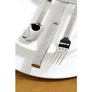 Fortessa Acqua 18/10 Stainless Steel Flatware Iced Tea Spoon, Set of 12