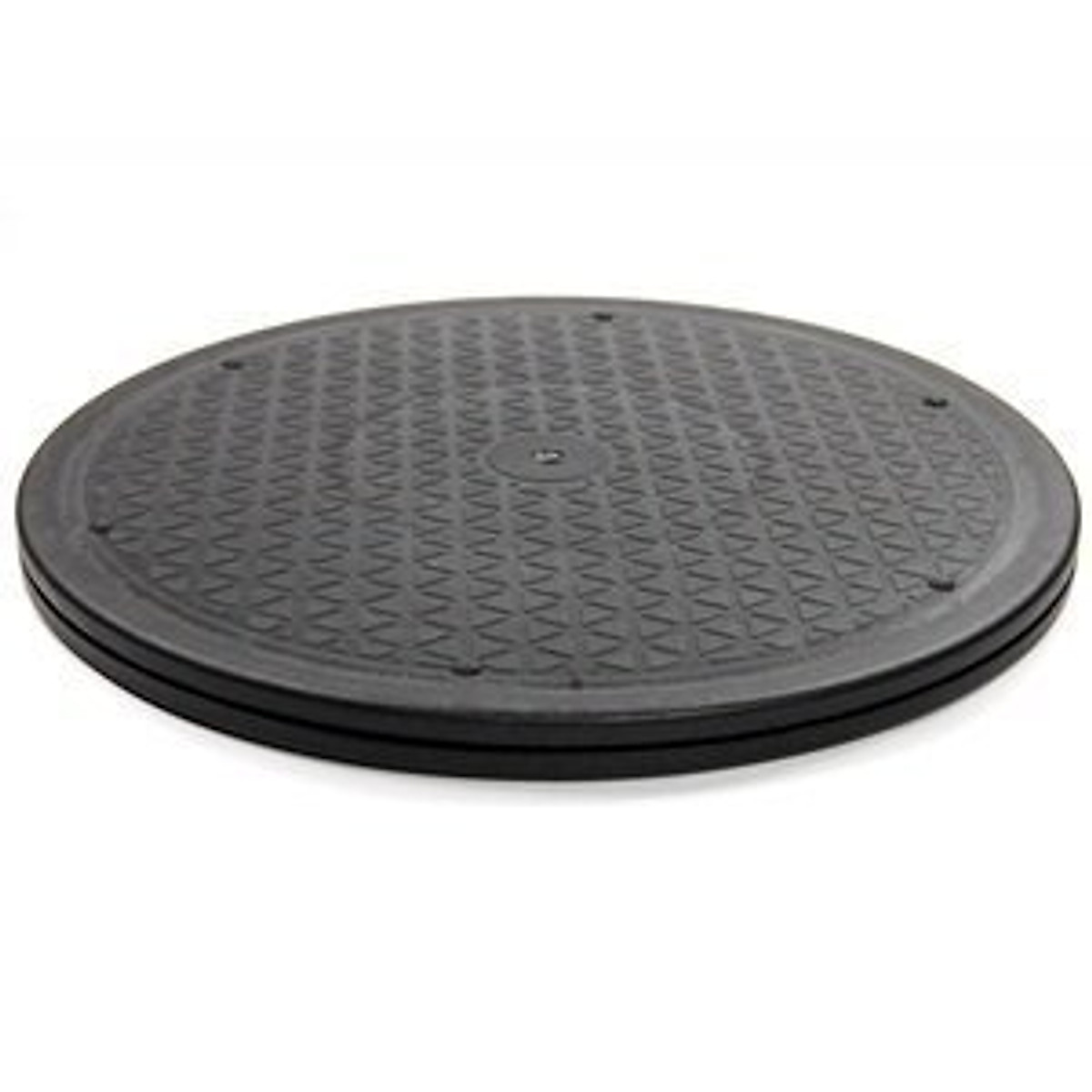 JDYYICZ 12 Inch Heavy Duty Rotating Swivel Steel Turntable Ball Bearings Stand Lazy Susan for Indoor/Outdoor Use with Monitor/TV