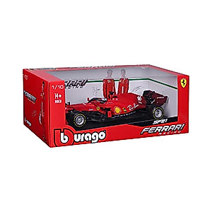 Bburago - 16809L Collectible Miniature car, red