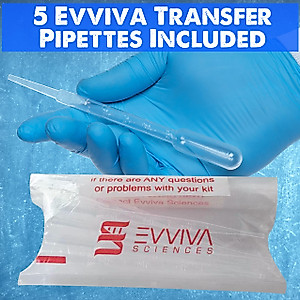 Evviva Sciences Petri Dish 500 Pack – 500 Petri Dishes – 100 X 15mm – Premium Performance – 3 Vents to Reduce Condensation – for Lab Research, Education, & More - W/5 Evviva Transfer Pipettes