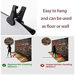 SJOLOON Fall Pumpkin Backdrop Wood Floor with Fall Leaves Background Thanksgiving Day Photo Backdrop for Baby Shower Party Decoration Studio Props 12344 (8x6FT)