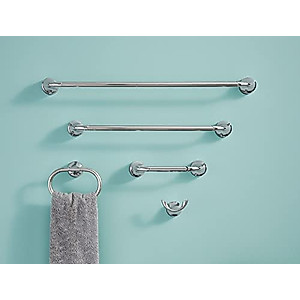 Moen MY3703CH Idora Double Robe Hook, 1 Count (Pack of 1), Chrome