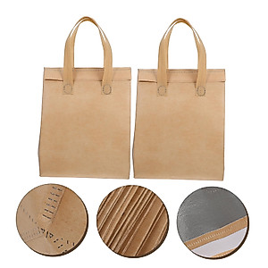 TOKIDNY 50 Pcs Insulated Food Deliveries Bags Restaurant Takeaway Bags Cold Or Hot Food Thermal Bags For Restaurant Store Picnics Party