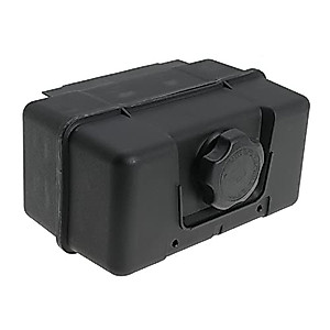 Replacement 691993 Fuel Tank for Briggs and Stratton for Troy-Bilt for Garden Way Chipper Shredder 4-quart Gas Tank with Cap and Shut Off Valve