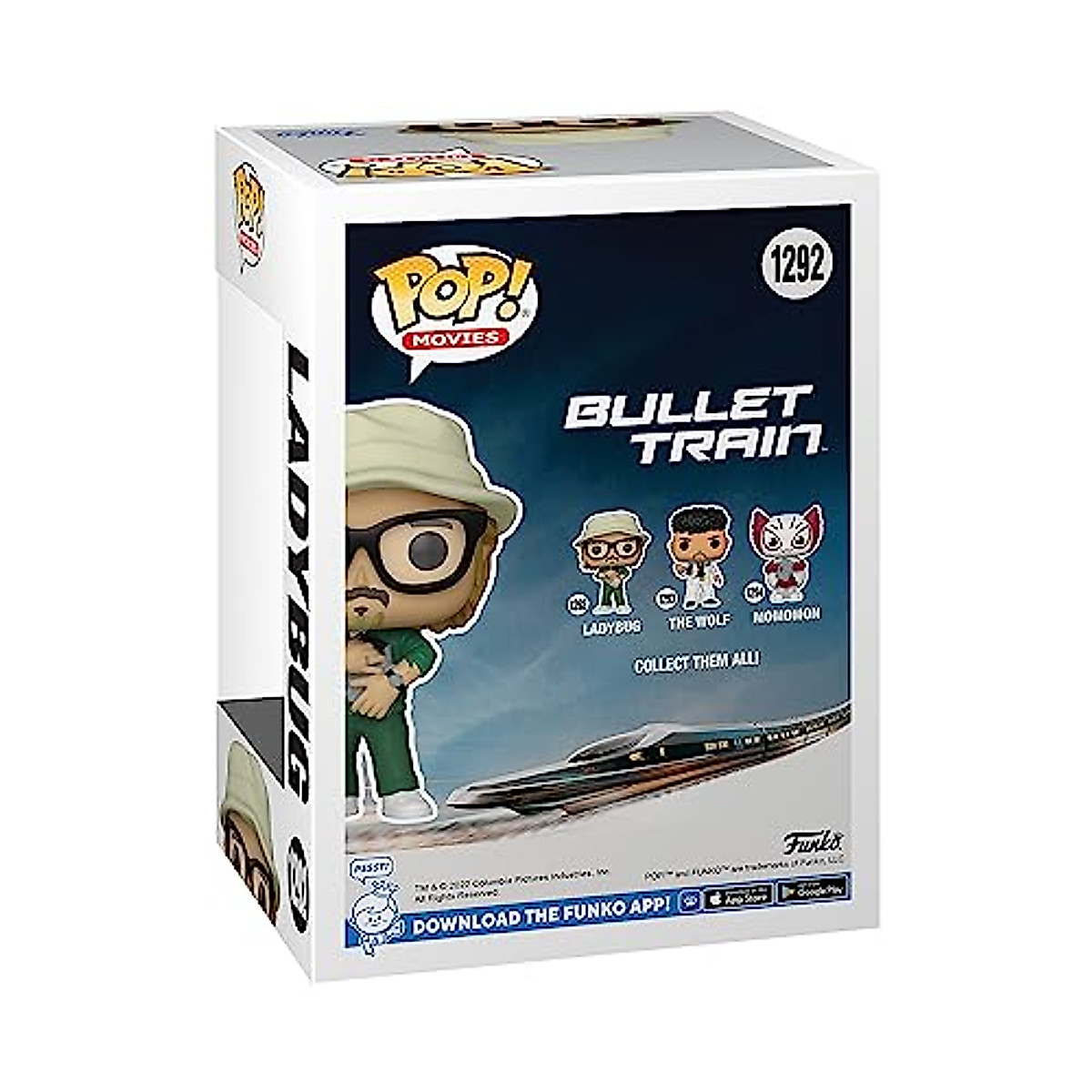 Funko Pop! Movies: Bullet Train - Ladybug with Chase (Styles May Vary)