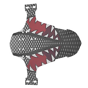 VGEBY1 Bicycle Mudguard Bicycle Rear Wheel Tire Mud Wings Road Mountain Bike Mud Guard Accessory with Cable Ties(B)