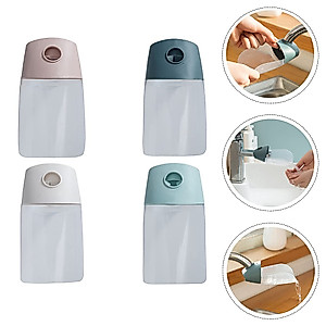 DOITOOL 4pcs Faucet Extender Children Faucet Extension Faucet Baby Guide Sink Extender Long Water Hand Washing Device Water Diverter for Bathroom Sink 4 Colors