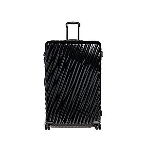 TUMI 19 Degree Worldwide Trip Polycarbonate 4 Wheel Packing Case - Travel Suitcase - Retractable Top Black One Size One Size