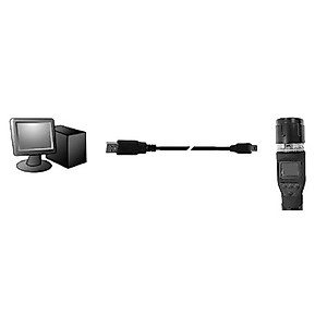 Vividia Waterproof LED Flashlight DVR Inspection Camera with Photo/Video/Audio Recordable Capability and 1.5” LCD Monitor
