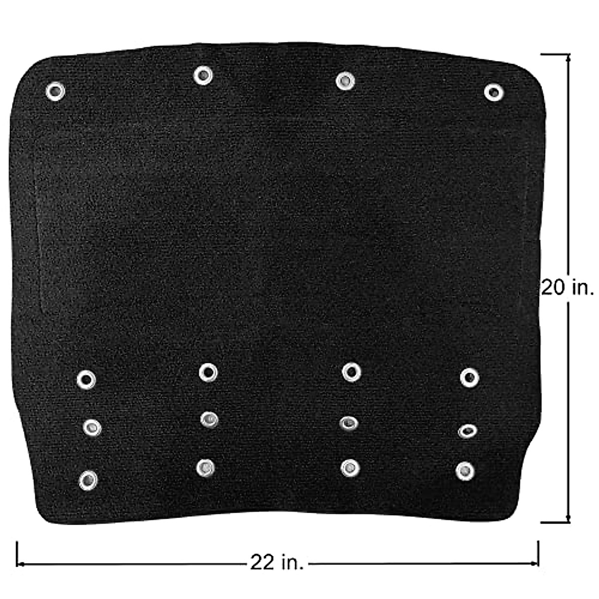 Sintron RV Step Rug 22 Inch Wide 3 Pack RV Step Covers Wrap Around Camper Stair Rugs for Radius Steps, Protects Your RV from Unwanted Tracked in Dirt, for Electrical & Manual RV Trailer Camper Stairs