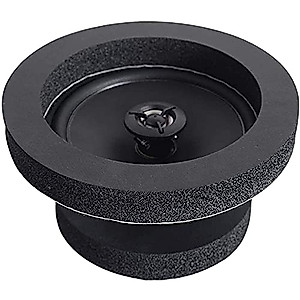 4PCS 6" 6.5" 6.75 inch Universal EVA Self Adhesive Sponge High Rebound Waterproof Car Door Speaker Foam Fast Rings Baffle Kit