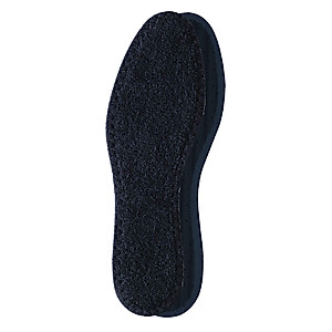 Pedag Summer | Pure Terry Cotton Insoles | Handmade in Germany | Absorbs Sweat & Controls Odor | Ideal for Wear Without Socks | Washable | US Women 7/ EU 37 | Black | 3 Pair