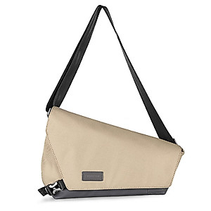 Fintie Crossbody Bag Sling Pack, Anti-theft Running Pouch Phone Purse Casual Daypack Travel Wallet for Men Women, Beige