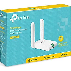 TP-LINK TP-Link NT Wireless TL-WN822N 300Mbps High Gain N USB Adapter 2 Fixed Antennas - TL-WN822N