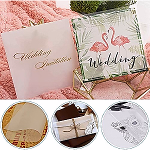 Translucent Vellum Paper 8.5x11 Inches, 50 Sheets Printable Transparent 93GSM/63LBS Vellum Paper for Printing Sketching Tracing Drawing