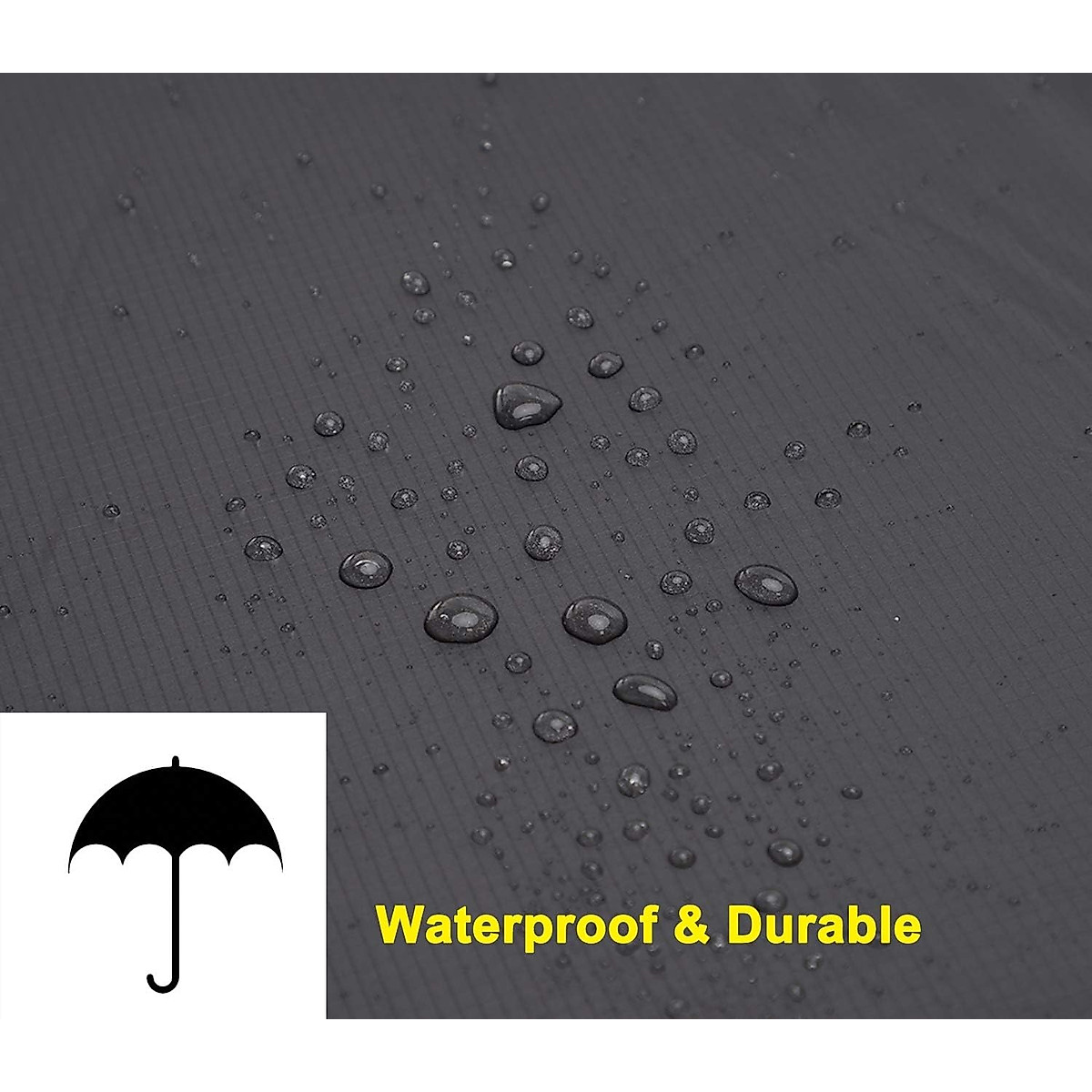 LANSHAN 1-2 Person Ultralight Waterproof Footprint Outdoor Camping Tent Tarp Canopy Blanket Picnic Ground Sheet Mat, Ultralight Tent Fitted, 2 Person