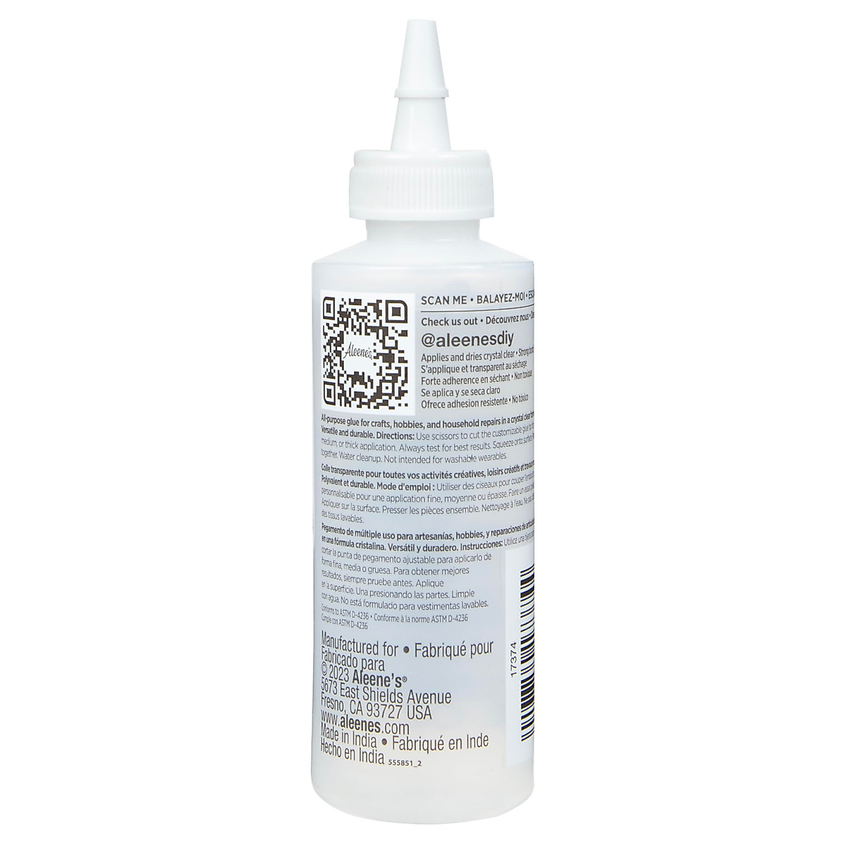Aleene's Clear Gel Tacky Glue 4oz