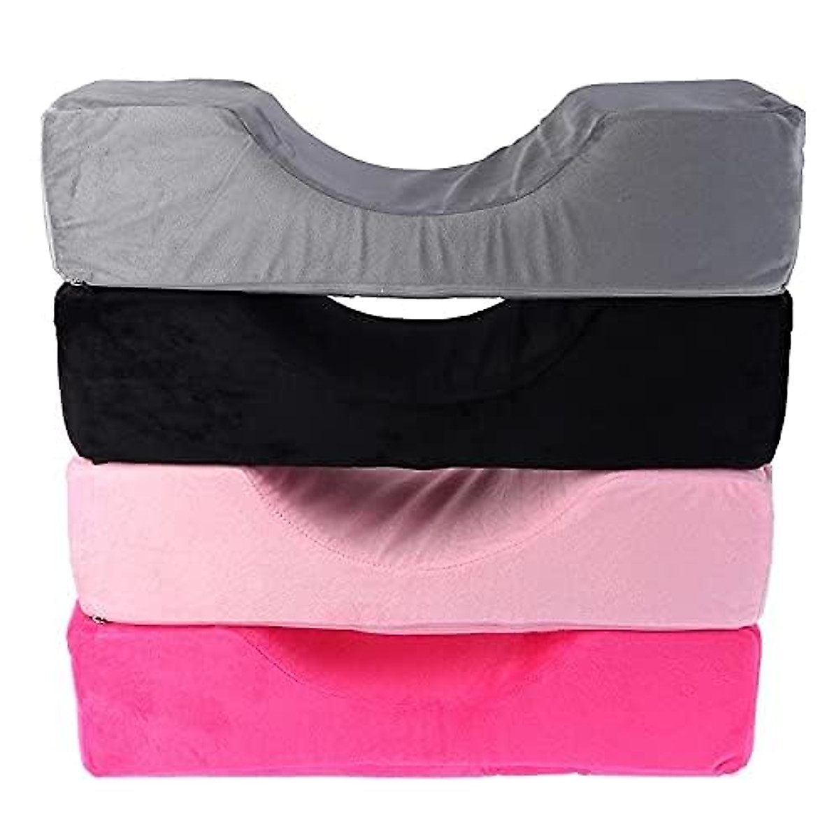 WYKJ Grafted Eyelash Extension Pillow Neck Support Eyelash Pillow Soft Memory Foam U Shape Lash Pillow Makeup Salon with