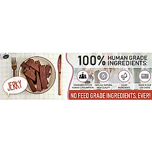 Pet Jerky Factory Turkey & Pumpkin 12 oz. Dog Jerky Treats | 100% Human Grade | USA Made | High Protein | Grain Free | Limited Ingredients | No Filler | BHA-BHT Free | Soft-Tender