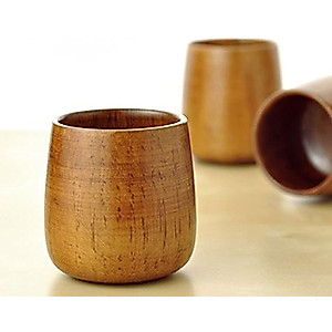 Islandoffer Japanese Wooden Tea Cup, 4 oz, 120 mL