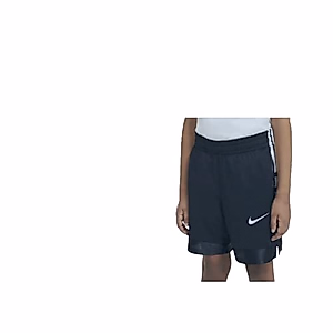 Nike Boy's Elite Stripe Basketball Shorts, Black, Large