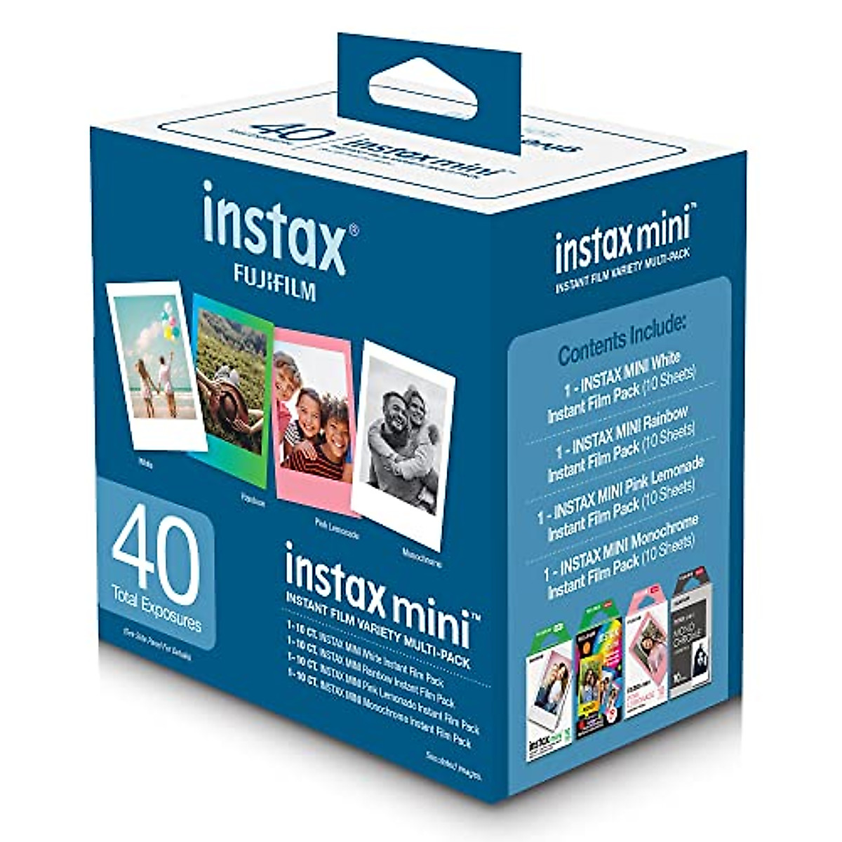 Fujifilm Instax Mini Variety Film Value Pack 40 Count (600021108)