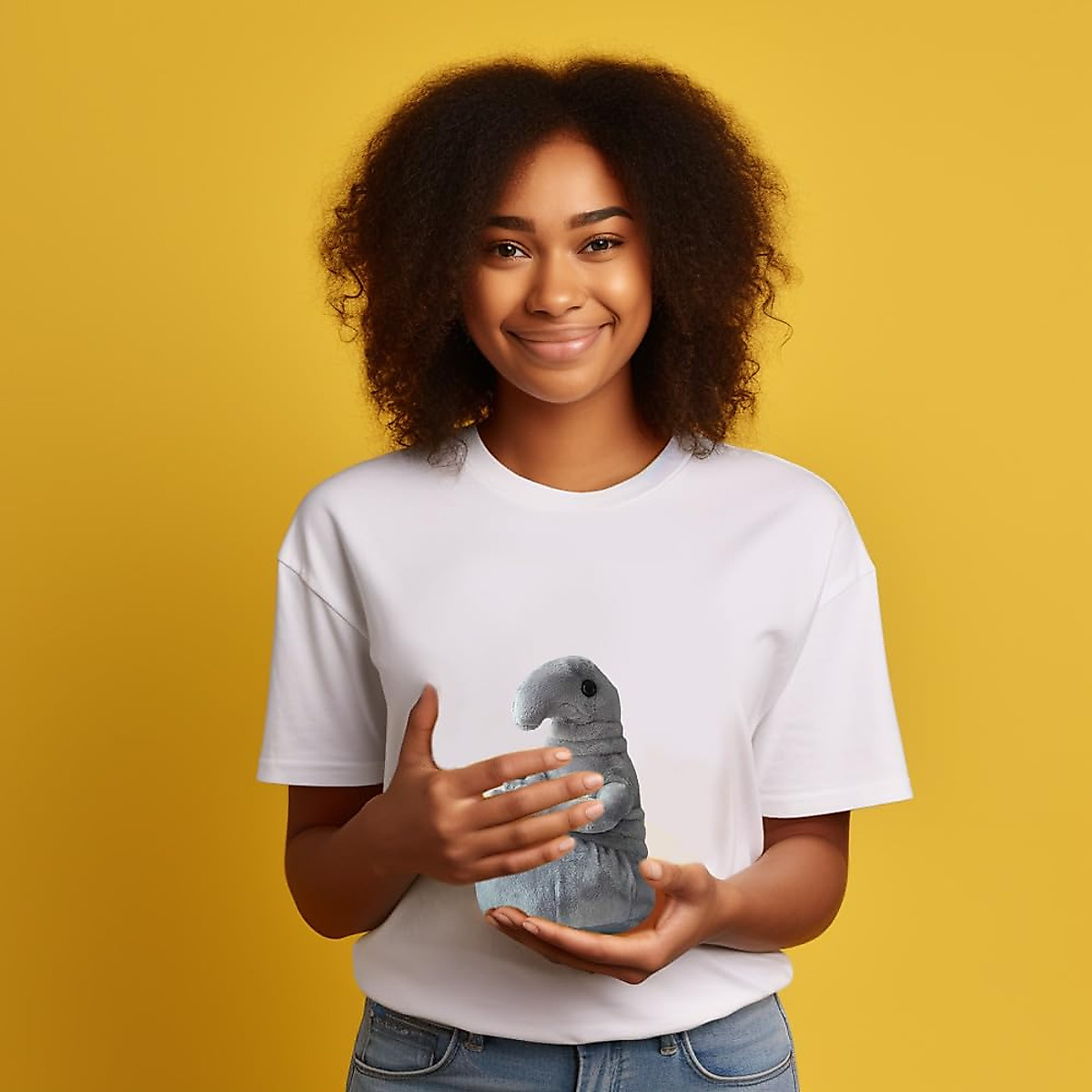 Vercico Zhdun Meme Plush Toys Weird Stuff Plushies Stuffed Animals for Boys Weird Gifts Homunculus Loxodontus 20cm