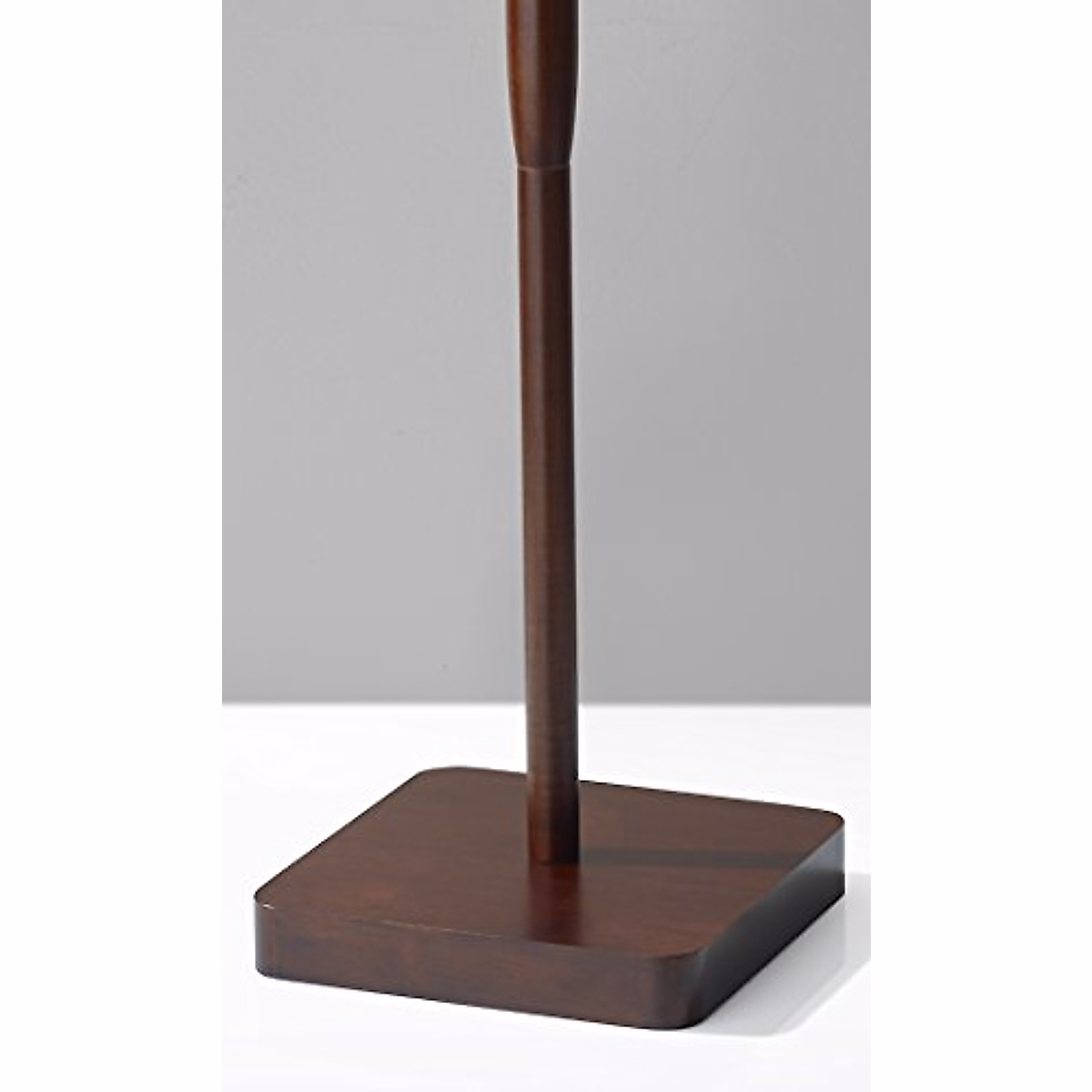 Adesso Home 4093-15 Transitional One Light Floor Lamp from Ellis Collection in Bronze/Dark Finish, Walnut