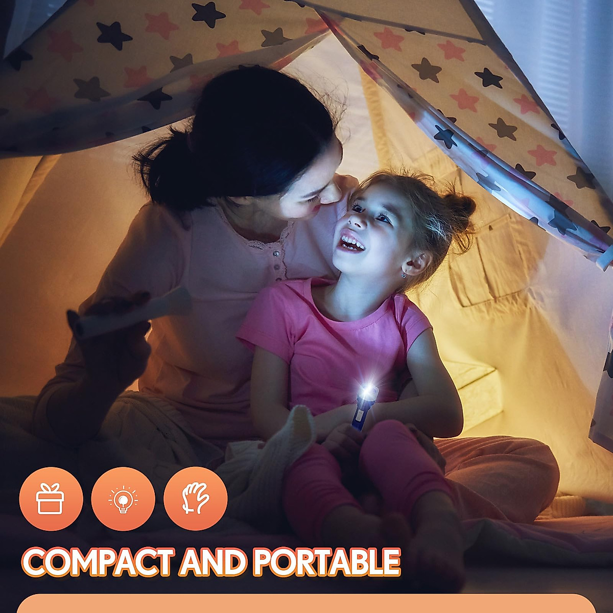 Kigeli 100 Pcs Mini Flashlight Keychain Bulk for Kids Small LED Keyring Mini Pocket Flashlights, Bright Tiny Light, 4 Colors for Hiking Camping Night Reading Dog Walking Halloween Party