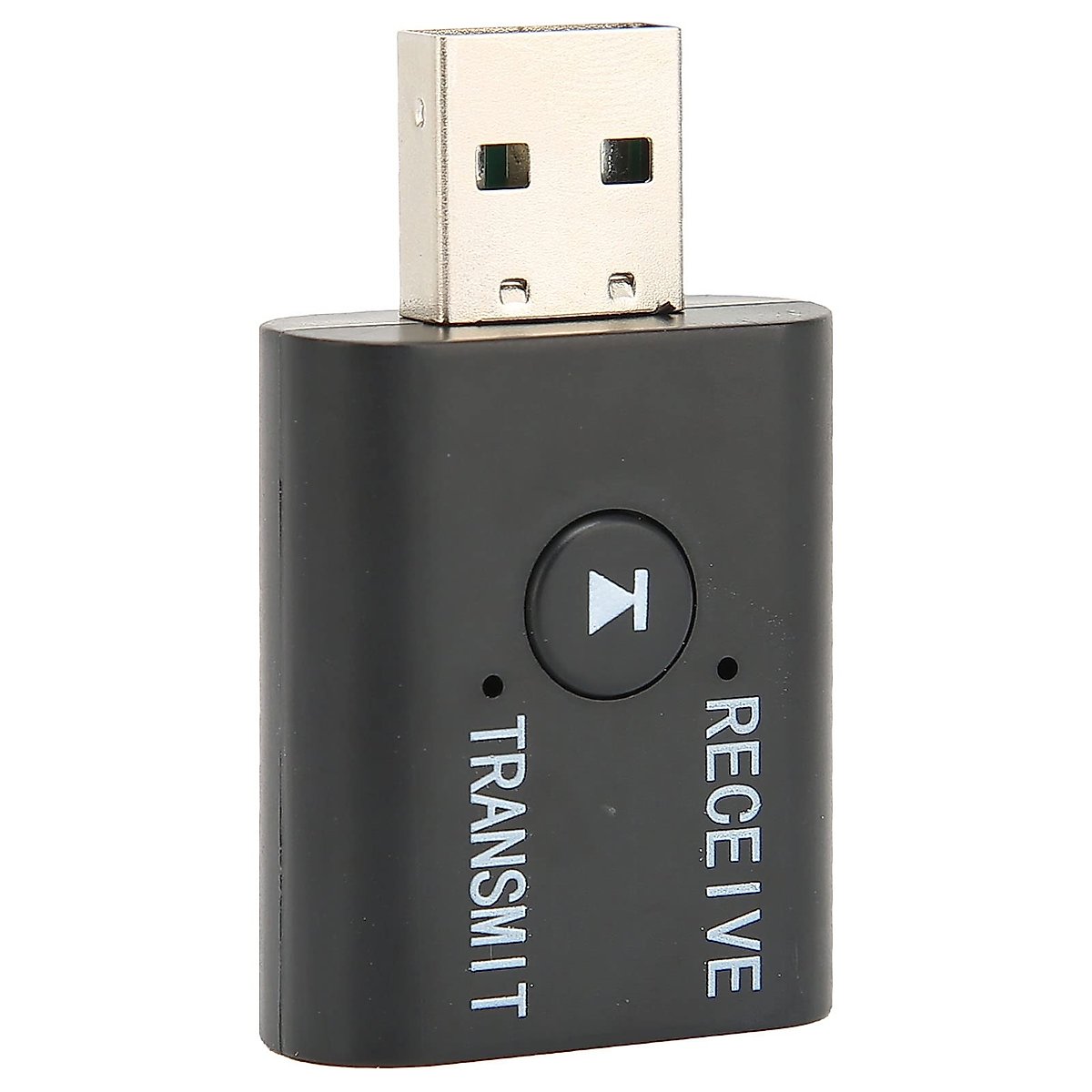 Garsentx Bluetooth 5.0 USB Dongle Adapter for PC, 2 in 1 USB Bluetooth Transmitter Receiver Adapter Wireless Transfer, Dual Output USB/AUX, for Computer TV Speaker Headset