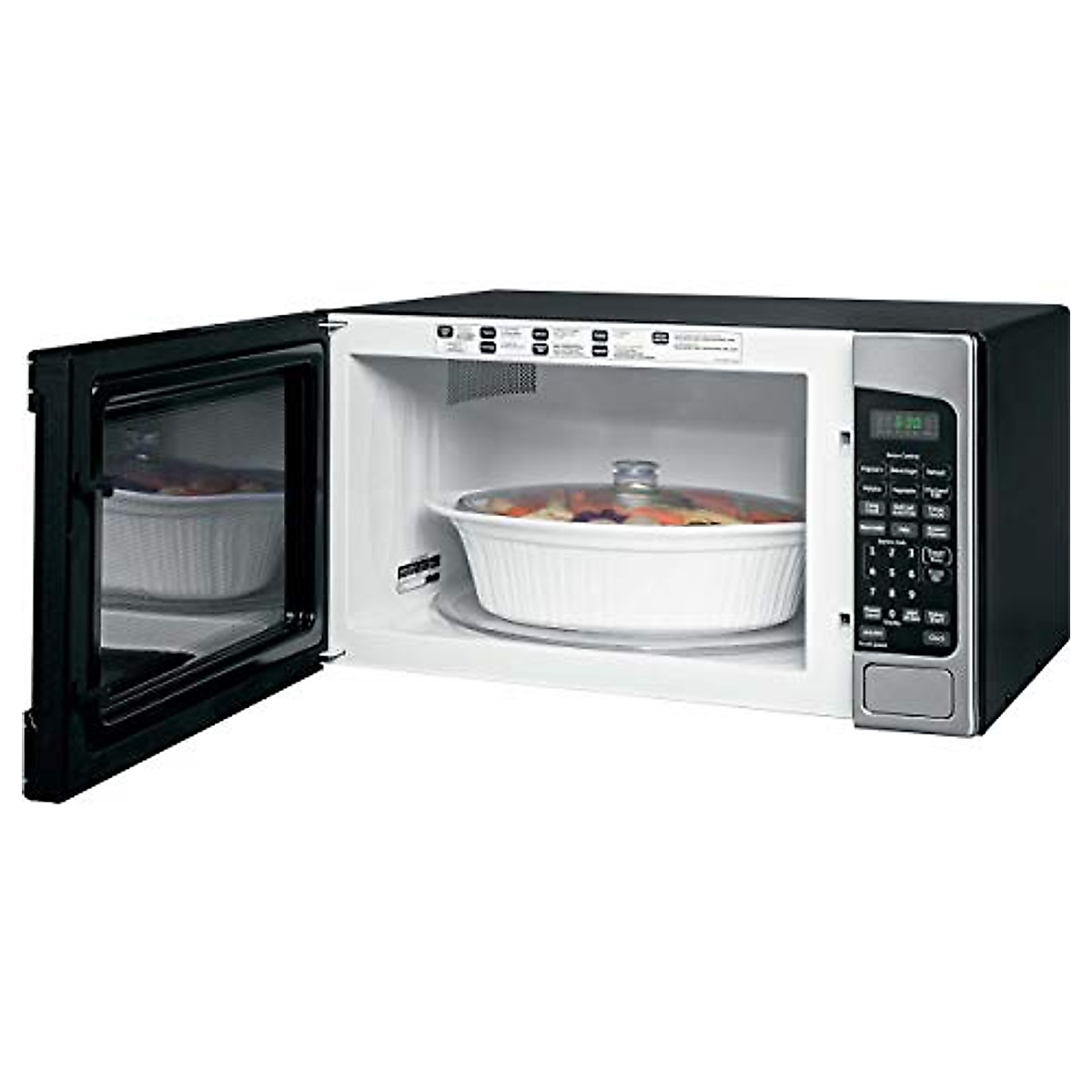 GE JES2051SNSS Countertop Microwave, 2.0, Stainless Steel