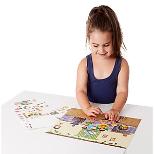 Melissa & Doug Reusable Sticker Pad: Fairies - 200+ Stickers