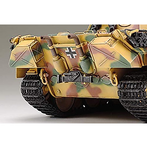 TAMIYA Models Pz.Kpfw Panther Ausf. D Military Vehicle Building Kit (Sd.Kfz.171)