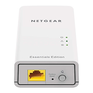 NETGEAR PowerLINE 1000 Mbps, 1 Gigabit Port - Essentials Edition (PL1010-100PAS)
