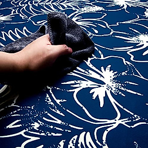 ODIKA Floral 2x3 Foot Diatomaceous Bath Mat, Quick Dry, Ultra Absorbent Non-Slip Bathroom Mat, Stone Bath Mat, Grounding Mat, Rubber Backed Bath Stone