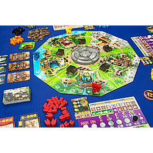 Renegade Game Studios - Viscounts of The West Kingdom (RGS2127), 1-4 Players, Ages 12 and Up, 60-90 min, Strategy Board Game Night for Teens, Adults - Be The Player with The Most Victory Points